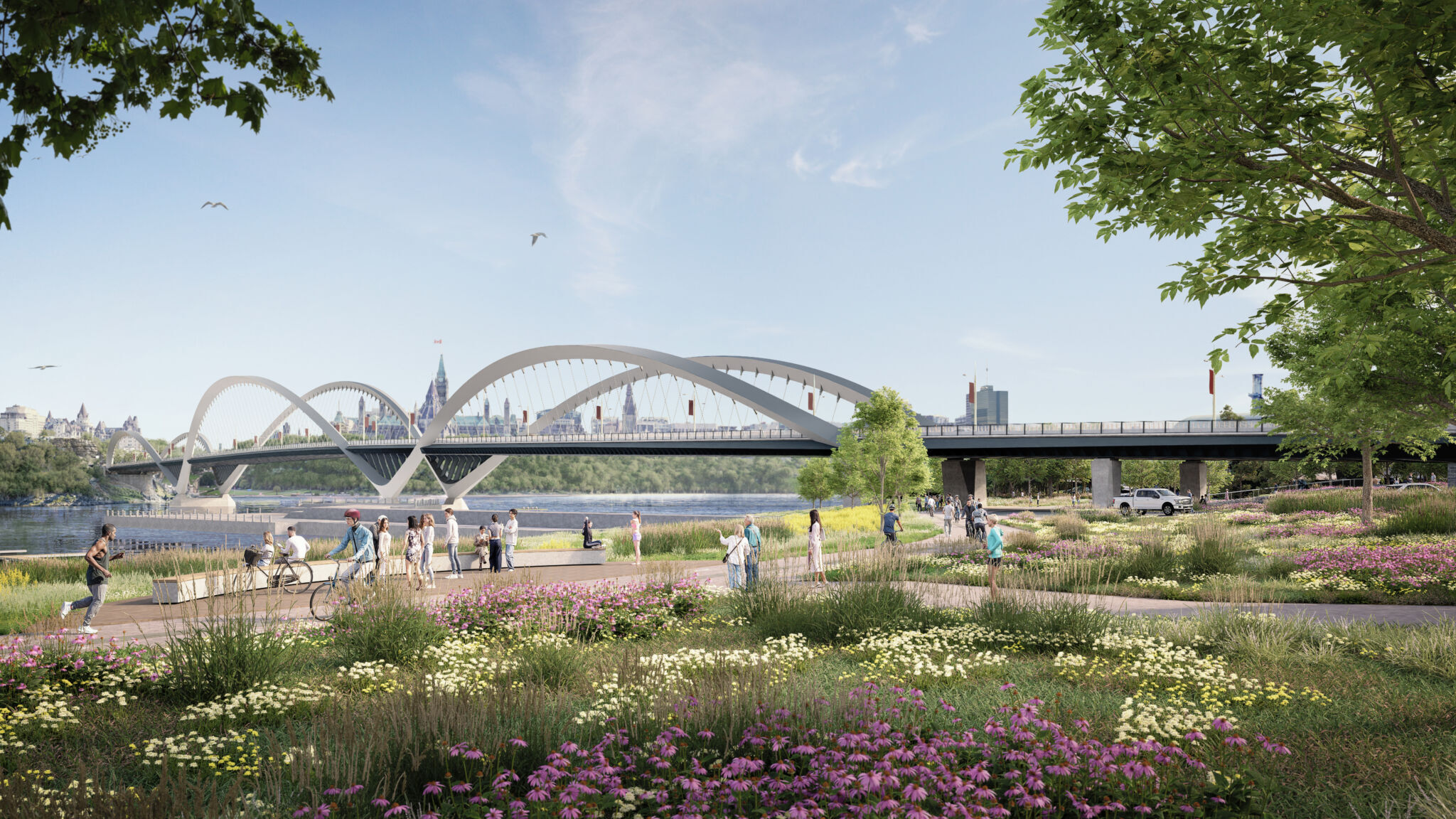Alexandra Bridge replacement – Project… | National Capital Commission