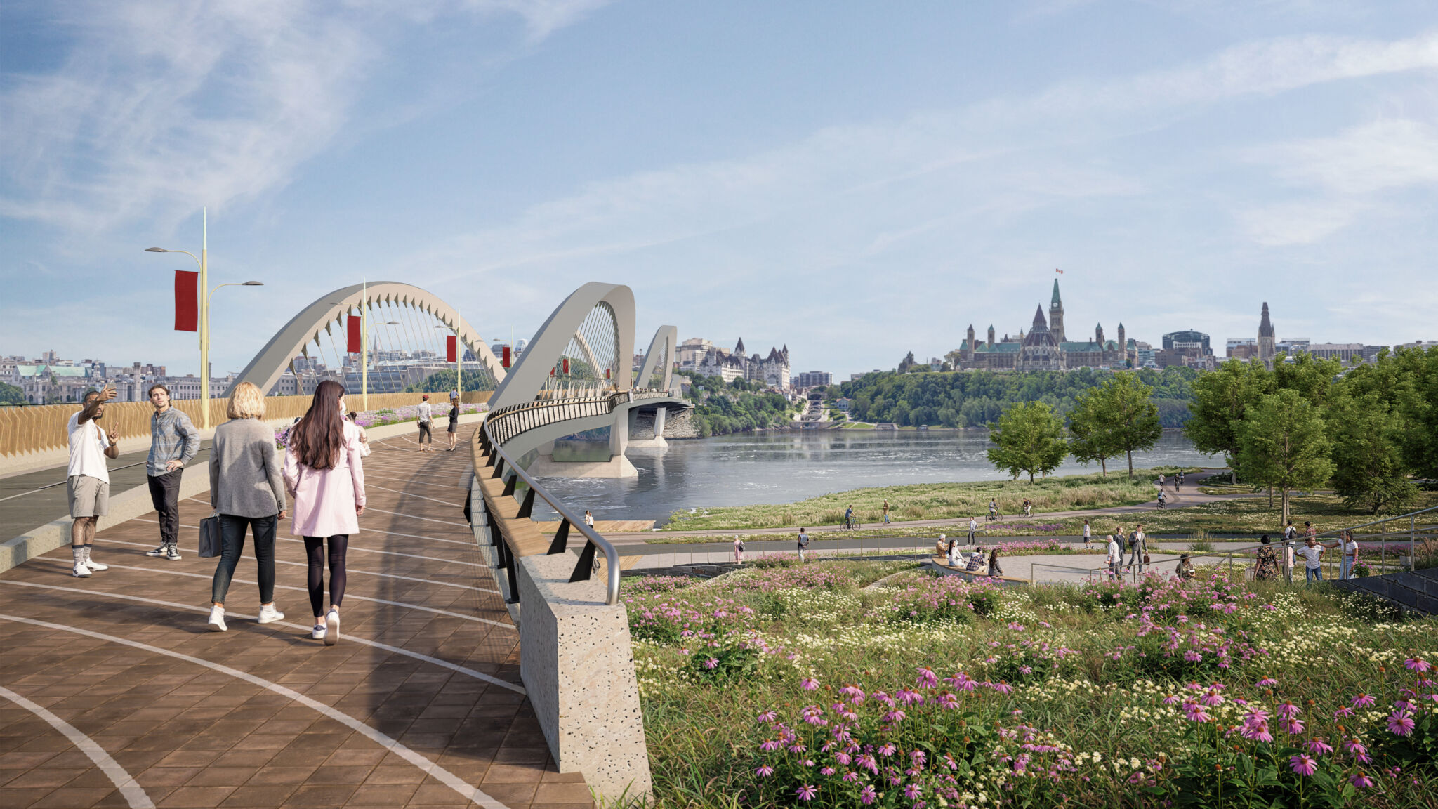 Alexandra Bridge replacement – Project… | National Capital Commission